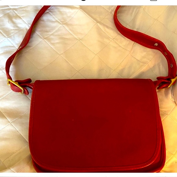 Coach | Bags | Coach Style 995 Red Crossbody | Poshmark